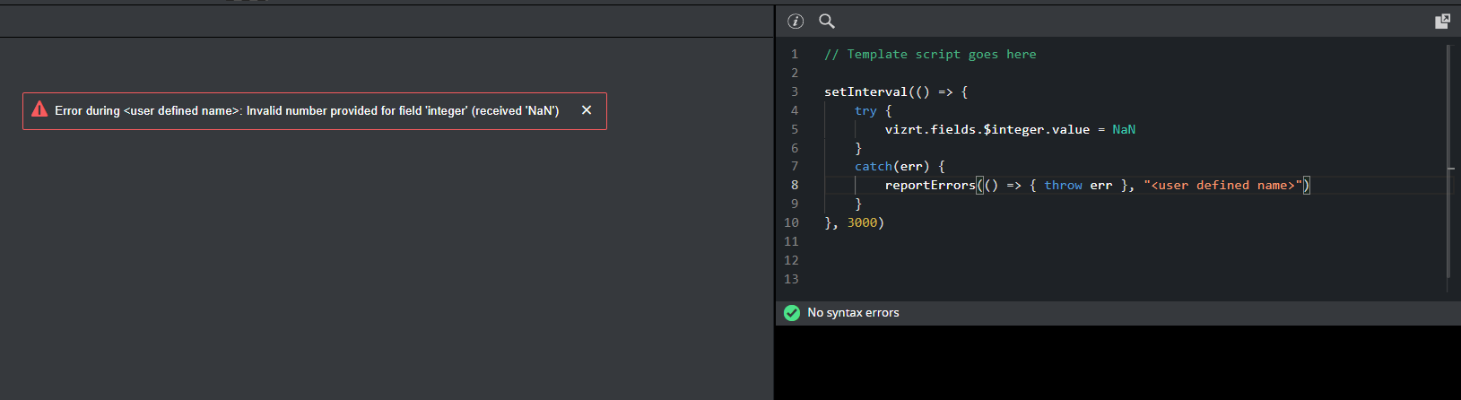 Form Customization Scripts - Template Builder