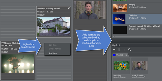 Quick Scheduler - Viz Multichannel
