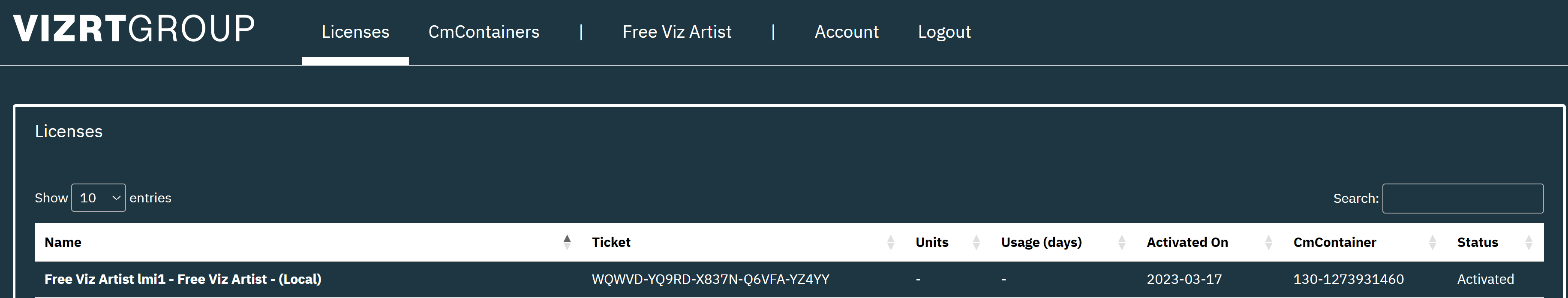 Free Viz Artist License - Viz Licensing