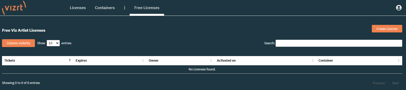Free Licenses - Viz Licensing